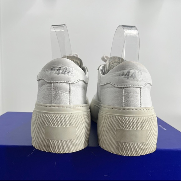 P448 | Shoes | P448 White Platform Thea Sneakers 38 | Poshmark